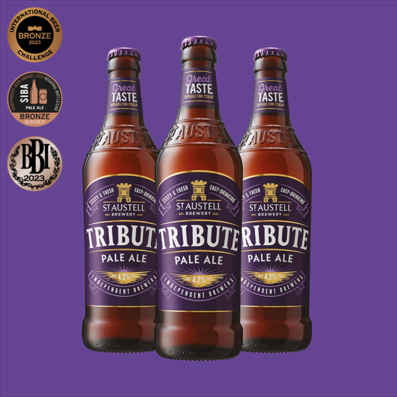 Tribute Pale Ale: Buy 12 Bottles at St Austell Brewery
