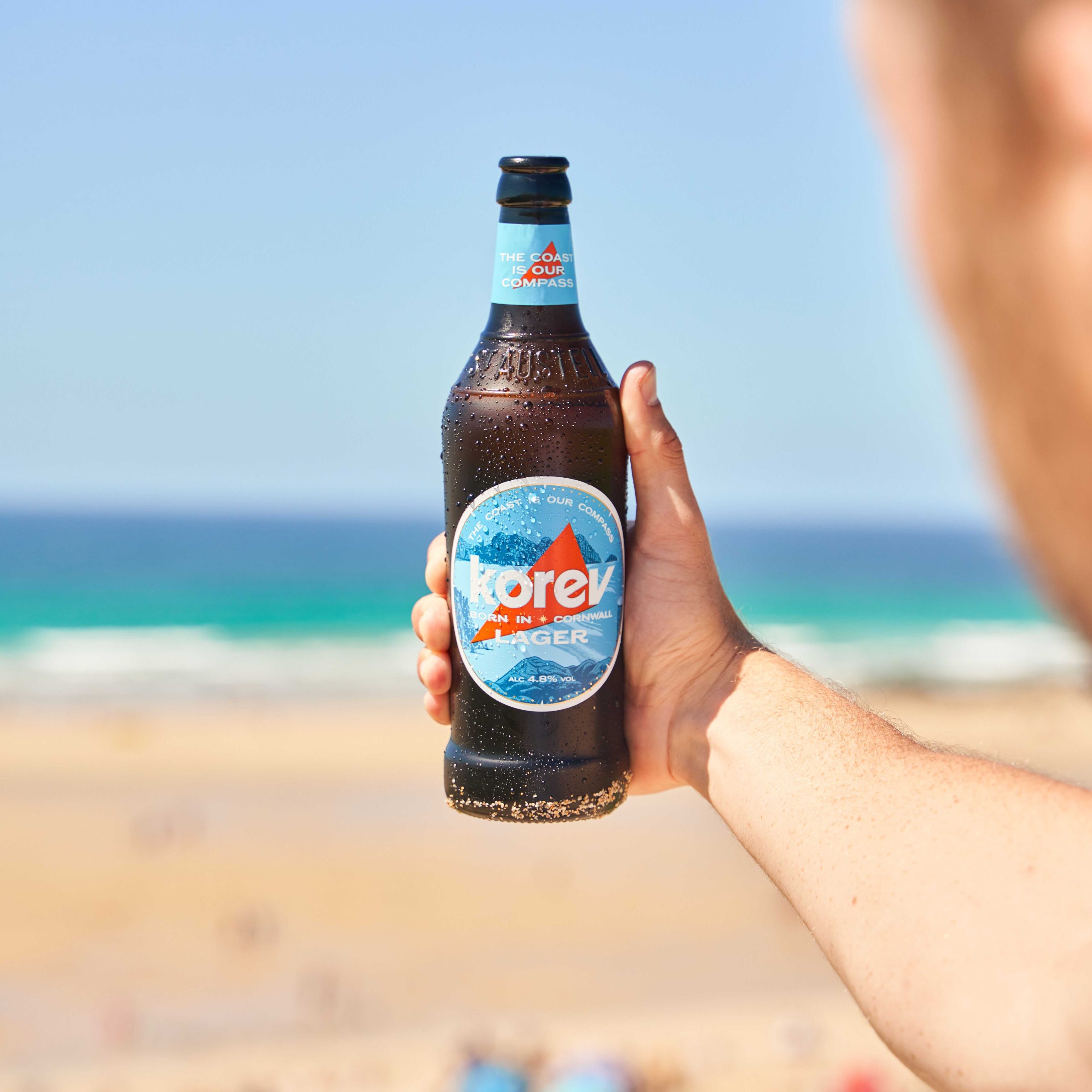 Cornish Lager: Buy a Pack of 12 Korev Bottles, from St Austell Brewery