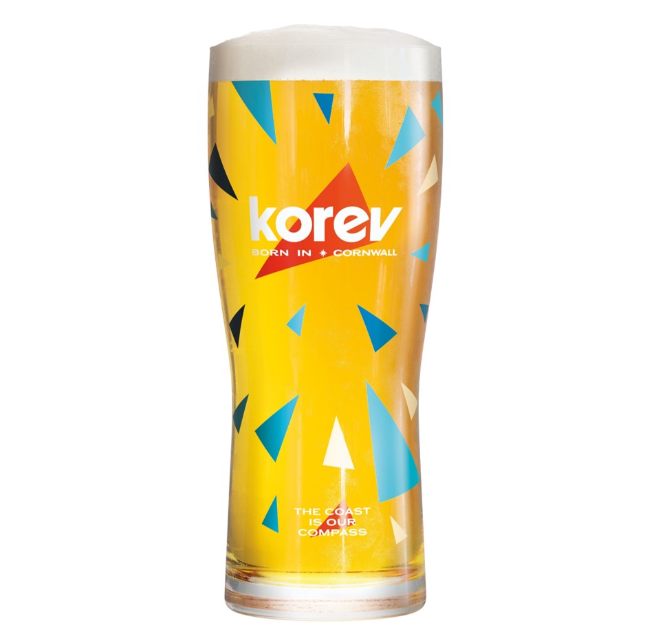 Cornish Lager: Buy a Pack of 12 Korev Bottles, from St Austell Brewery