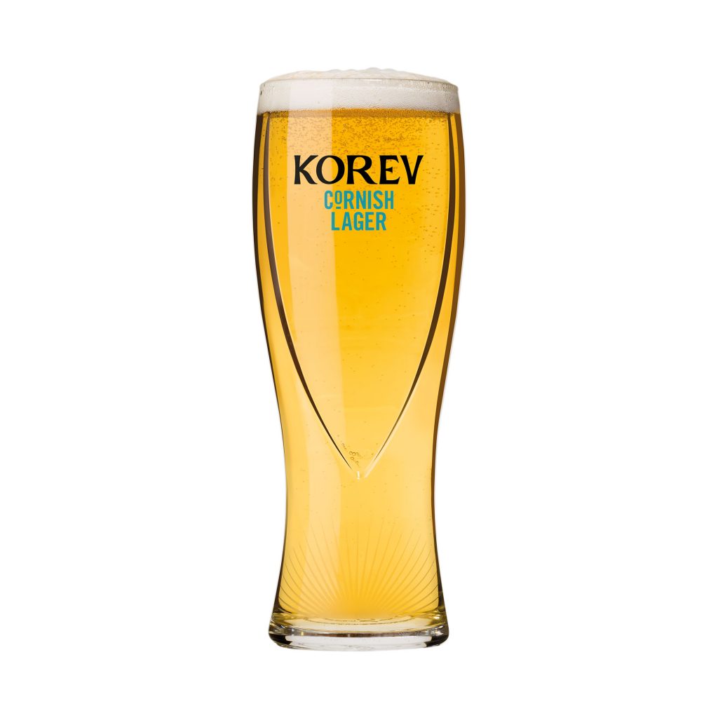 Cornish Lager: Buy a Pack of 12 Korev Bottles, from St Austell Brewery