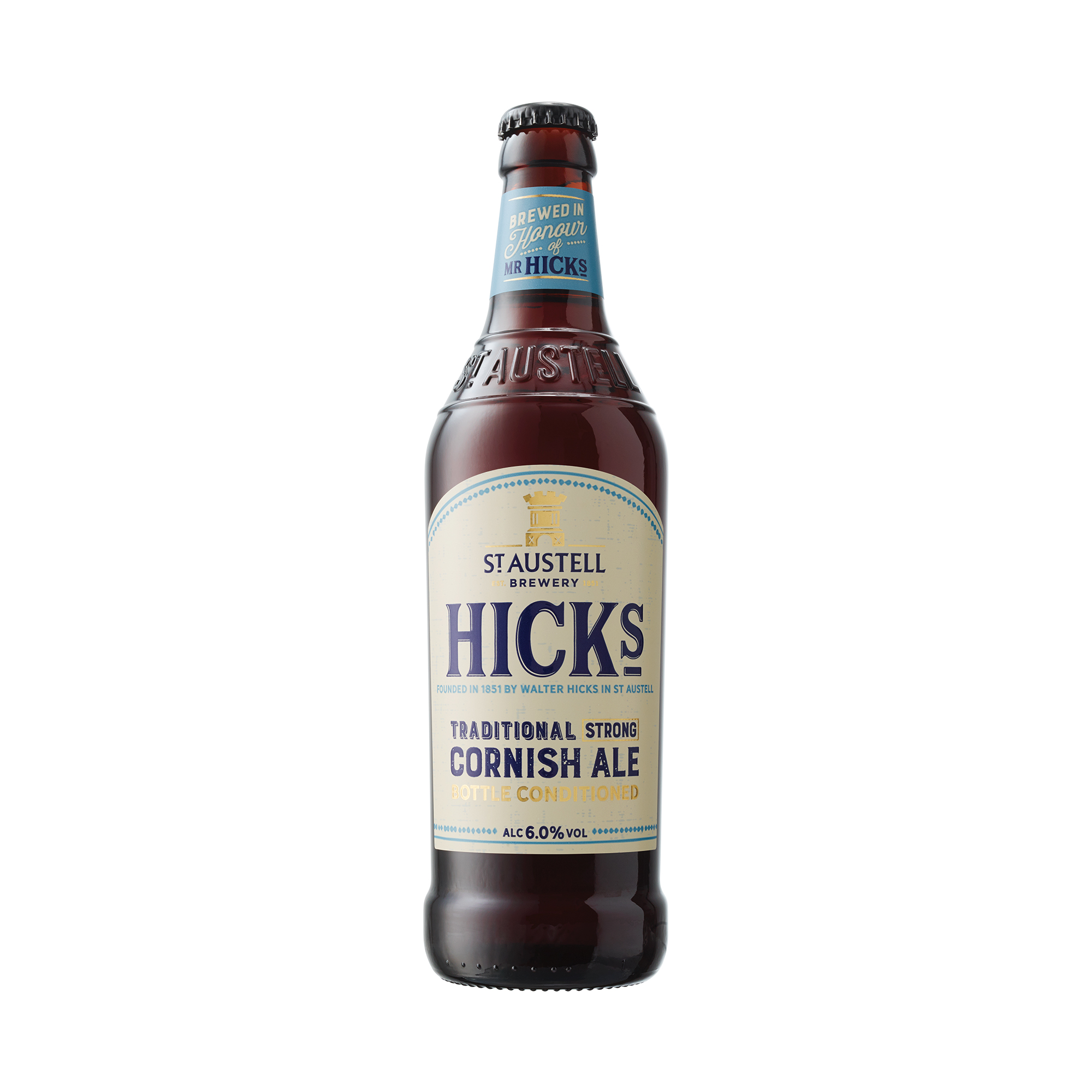 Buy Hicks Ale Pack of 12 Bottles at St Austell Brewery