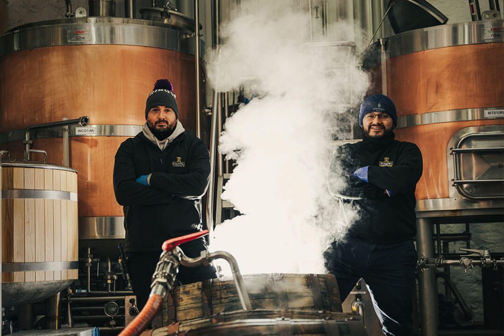 Talking small batch with our production manager, Rob Orton