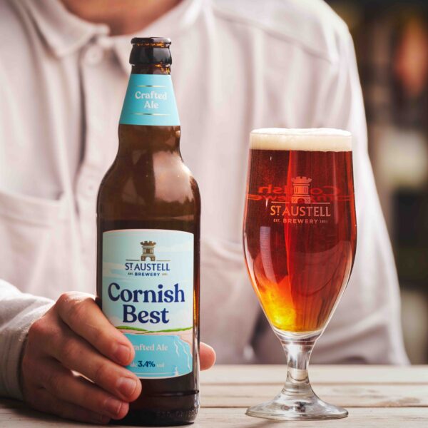 Cornish Lager: Buy a Pack of 12 Korev Bottles, from St Austell Brewery