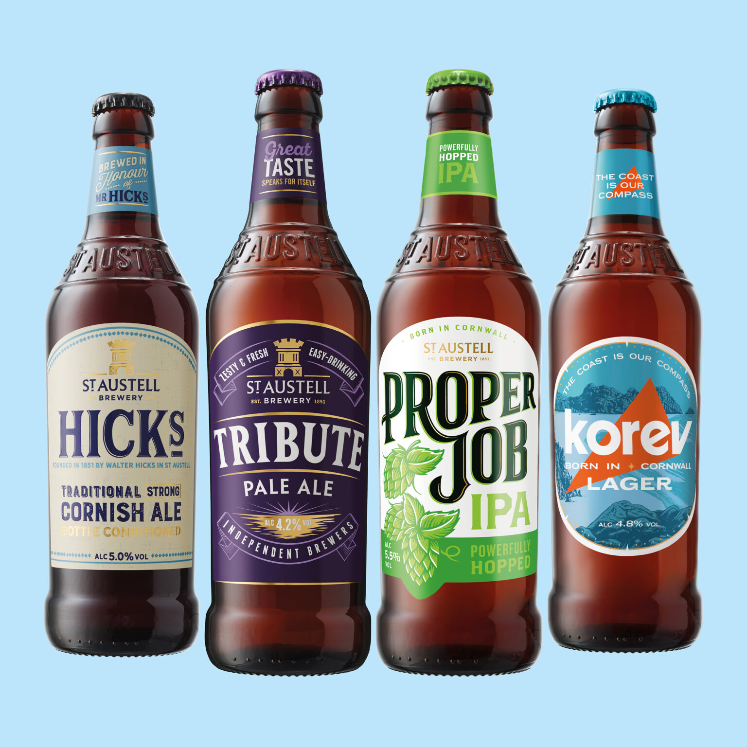 Buy 12 Proper Job Bottled Beers at St Austell Brewery