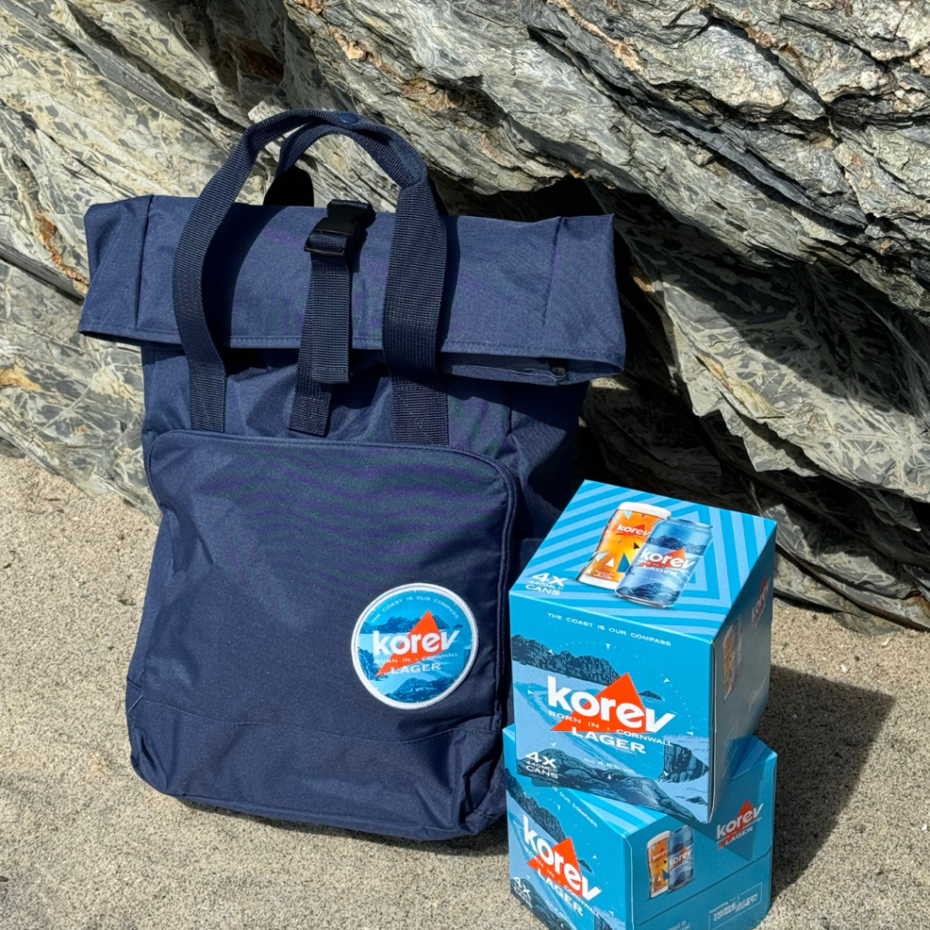 Korev Backpack in Navy